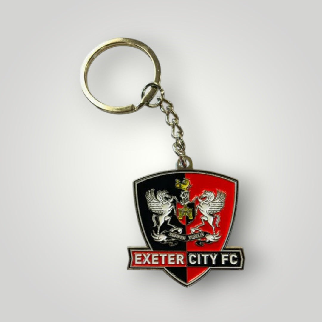 ECFC Enamel Logo Keyring – Exeter City Club Shop